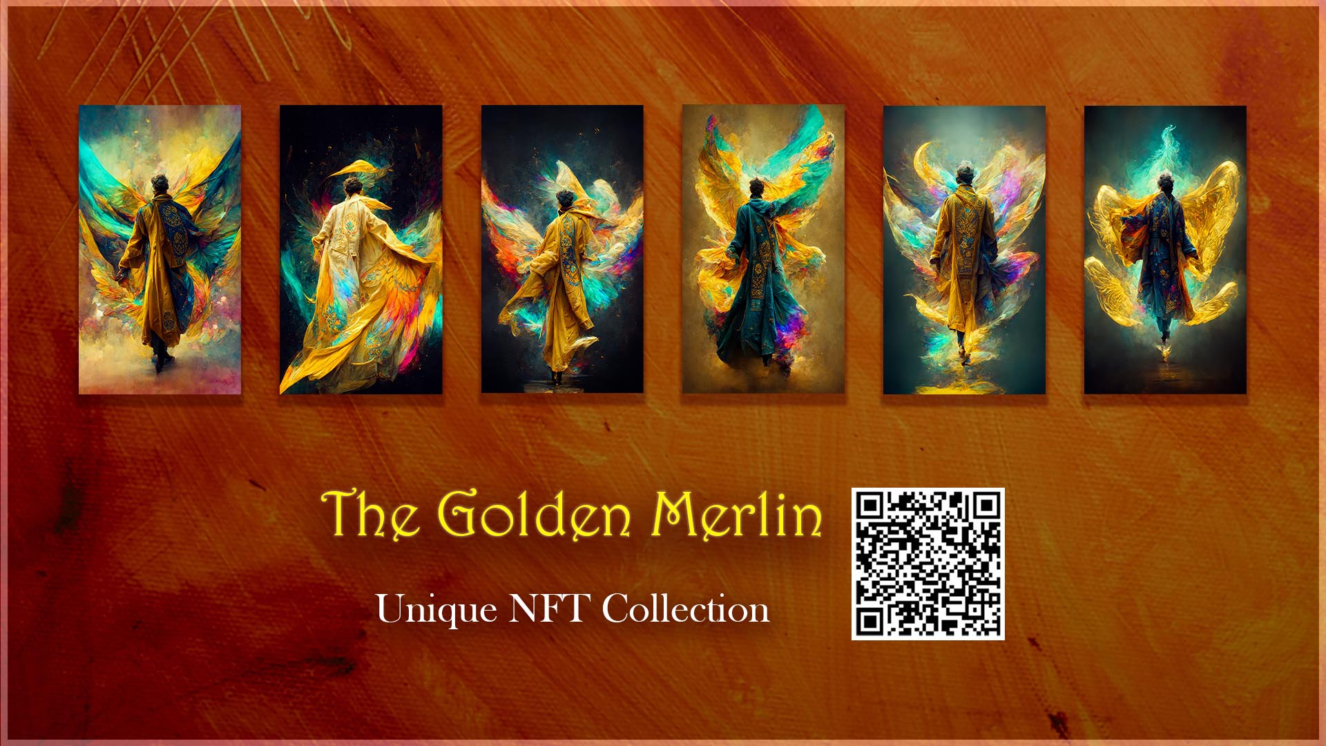The Golden Merlin NFT Collection - I Am Here